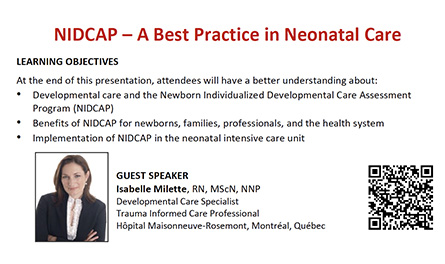 Le NIDCAP - Un programme incontournable pour l’excellence des soins en ...